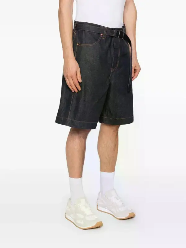 Sacai Denim Shorts - Blue