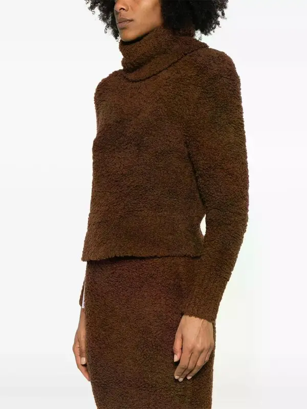 SELF-PORTRAIT Oversized Roll Neck Sweater