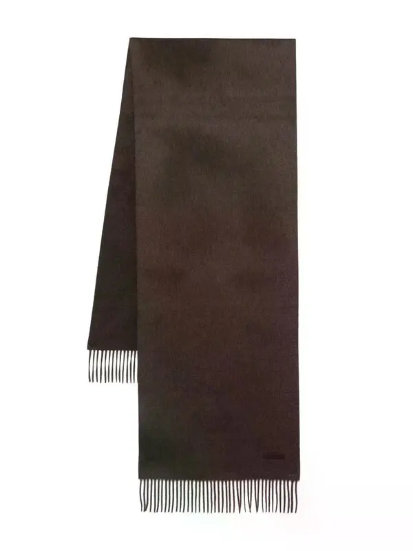 Zegna Cashmere Scarf - Brown