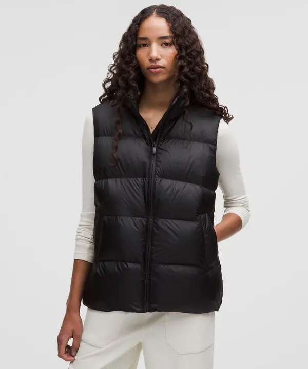 Lululemon Featherweight 900-down-fill Puffer Vest - Black