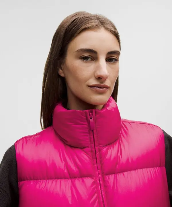 Lululemon Featherweight 900-down-fill Puffer Vest - Calypso Pink