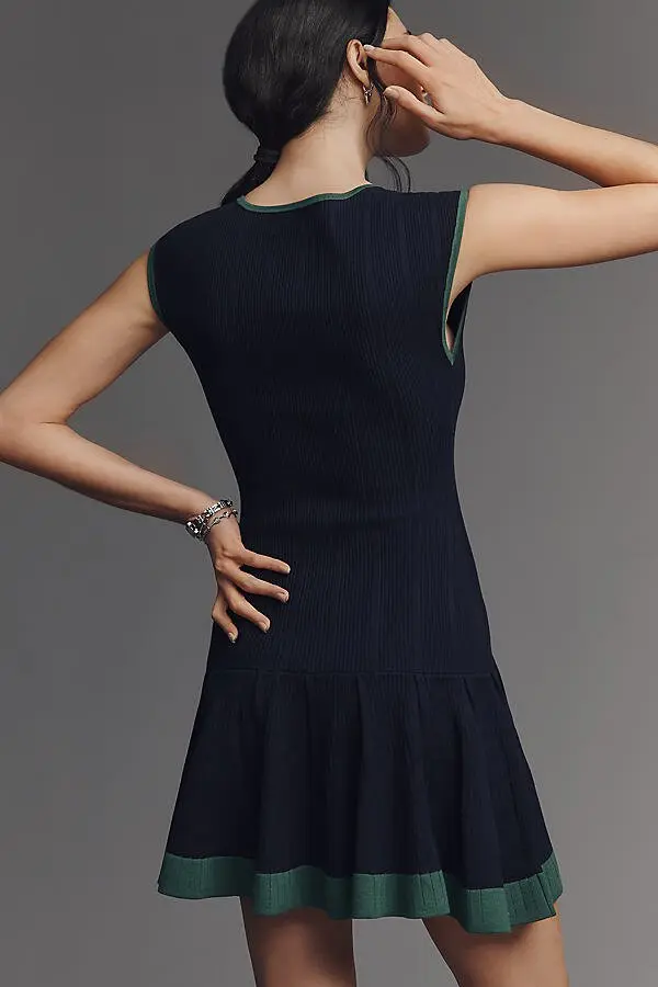 maeve ribbed sweater fit & flare mini dress maeve sweater dress 2026 Cheap Sale
