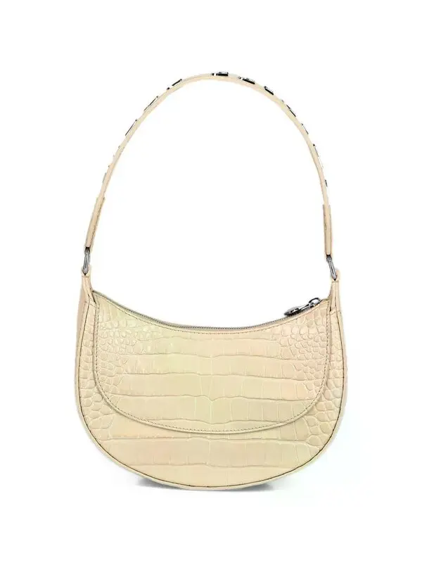 Philipp Plein Galaxy Crocodile-embossed Tote Bag - Neutrals