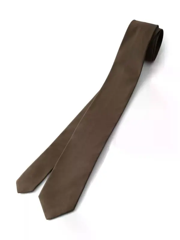 Prada Pointed-tip Silk Tie