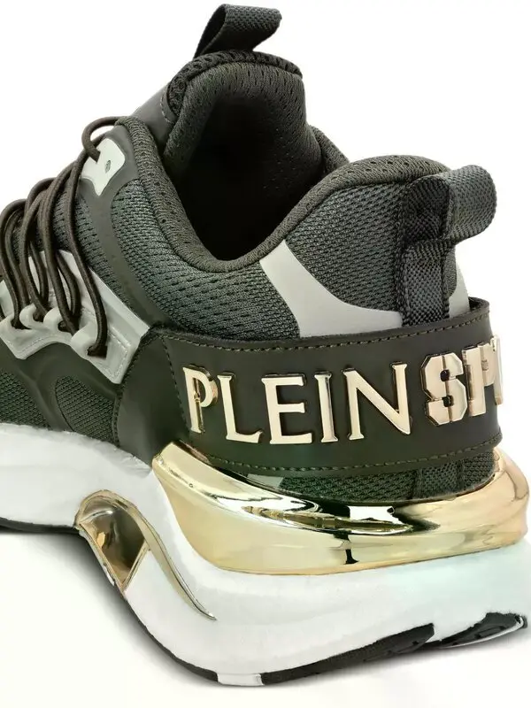 PLEIN SPORT Runner Pressure Sneakers - Green