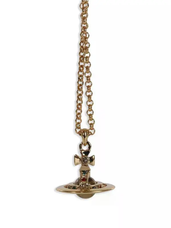 VIVIENNE WESTWOOD Orb Pendant Chain Necklace - Gold