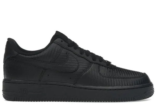 Nike Air Force 1 Low Carbon Fiberin Sneakers - Black