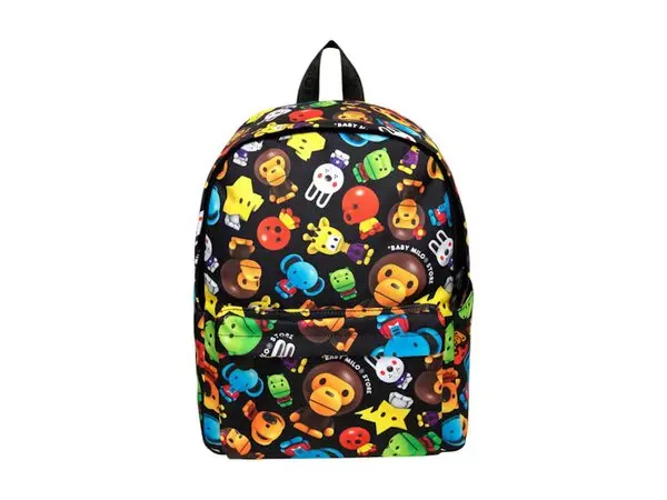 BAPE Hard Medium Backpack - Black
