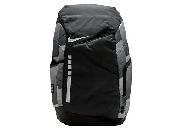 Nike Hoops Elite Printed Backpack - Anthracite/black/white