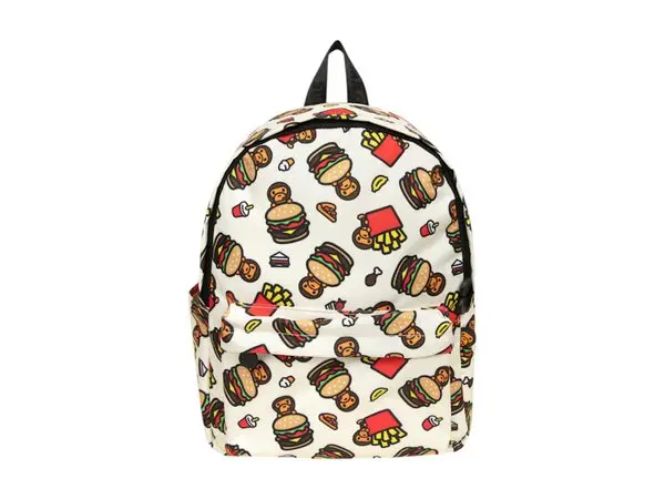 BAPE Hard Medium Backpack - Cream