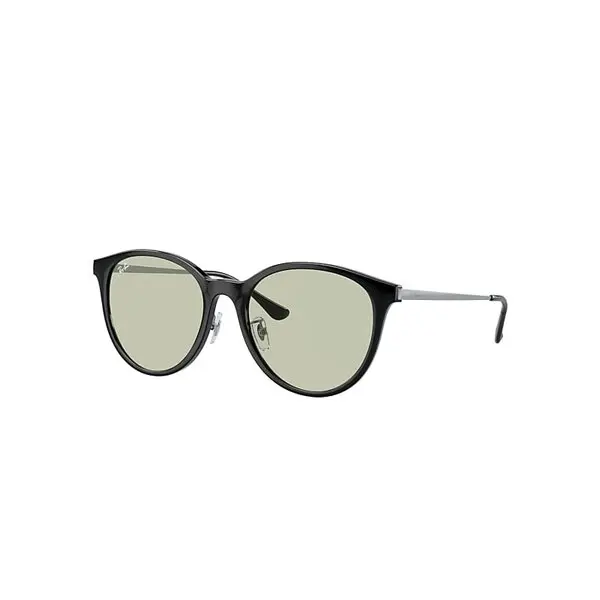 Ray-ban Rb4334d Sunglasses Frame Brown Lenses Polarized - Black
