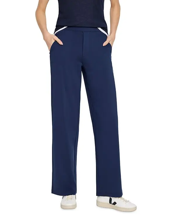 NIC+ZOE Flexfit Wide Leg Trousers - Ink