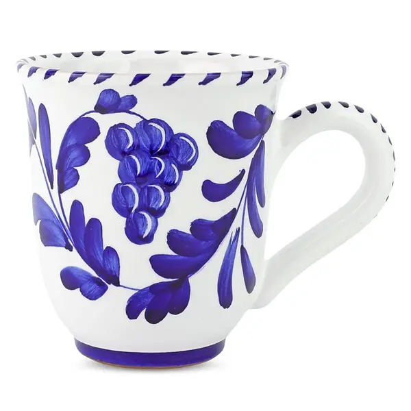 VIETRI Arezzo Aqua Mug - Blue