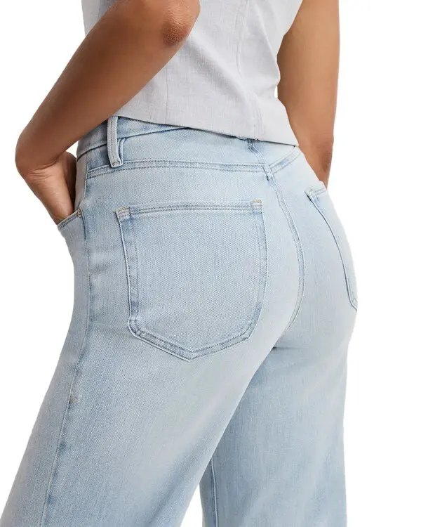 Good American Good Waist Palazzo Jeans - Indigo