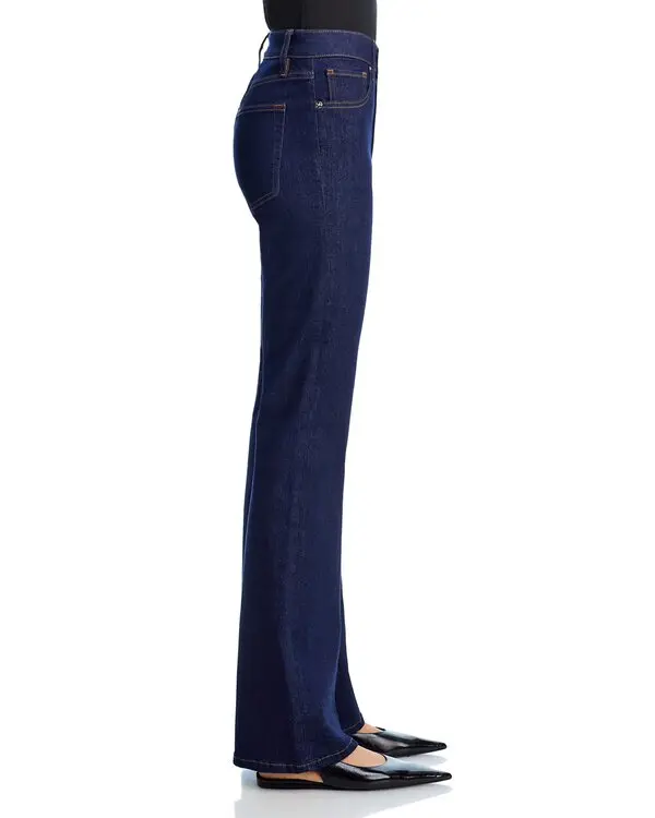 FRAME The Reboot High-rise Ankle Bootcut Jeans - Rinse