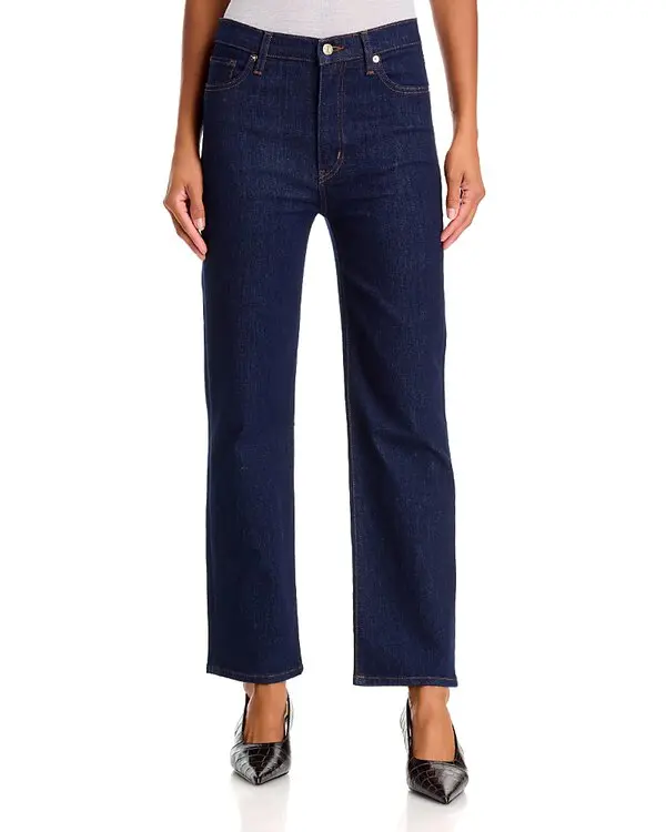 FRAME Le Sleek Straight Jeans - Rinse