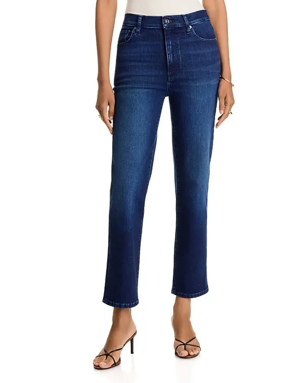 FRAME Le Sleek Straight Jeans - Ultraviolet