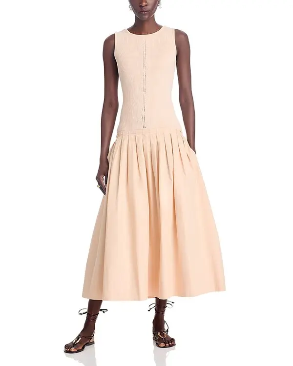 Proenza Schouler White Label Tori Knit Dress - Light Rose