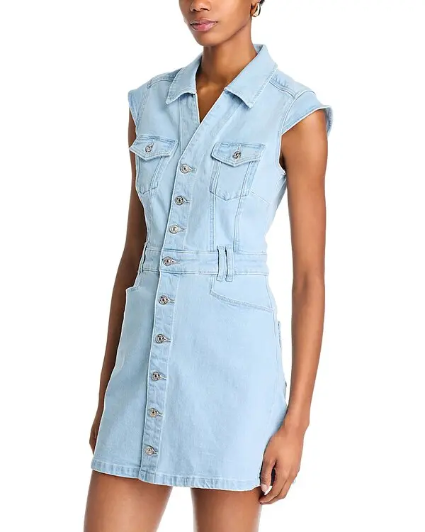 Paige Jaxsyn Denim Shirt Dress Tayla 30% Off Editorialist