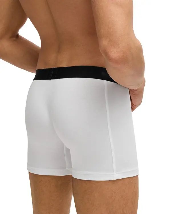 BOSS X David Beckham One Boxer Briefs, Pack Of 3 - White