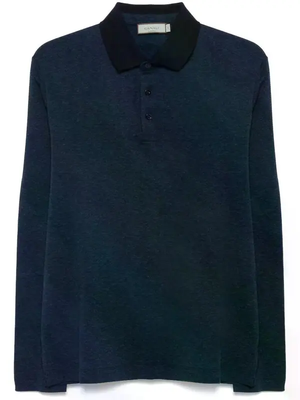 Canali Cotton Polo Shirt