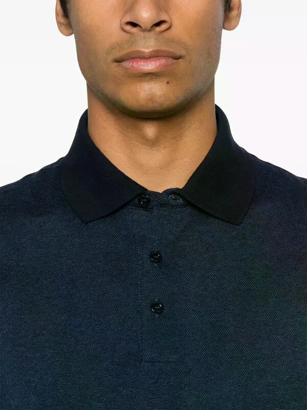 Canali Cotton Polo Shirt