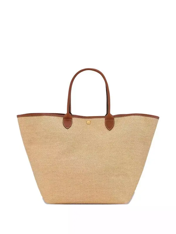 Longchamp Le Pliage Collection Large Basket Tote Bag - Neutrals