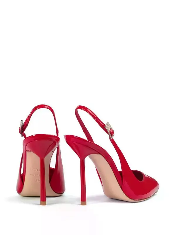 LE SILLA 100mm Clivage Slingback Pumps - Red