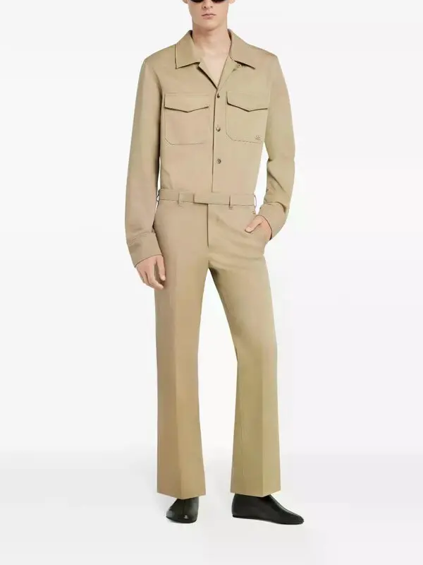 COURREGES Utility Shirt - Neutrals