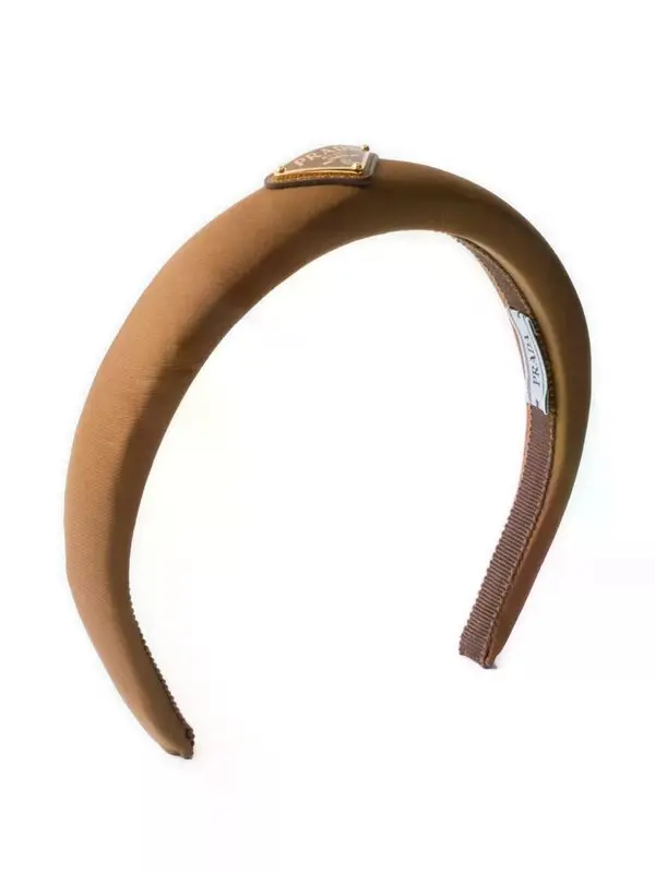 Prada Re-nylon Headband - Brown