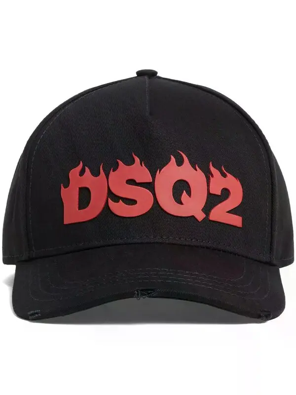 Dsquared2 Embossed Logo Cap - Black
