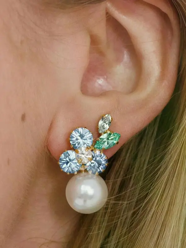 JENNIFER BEHR Vivi Earrings - Blue