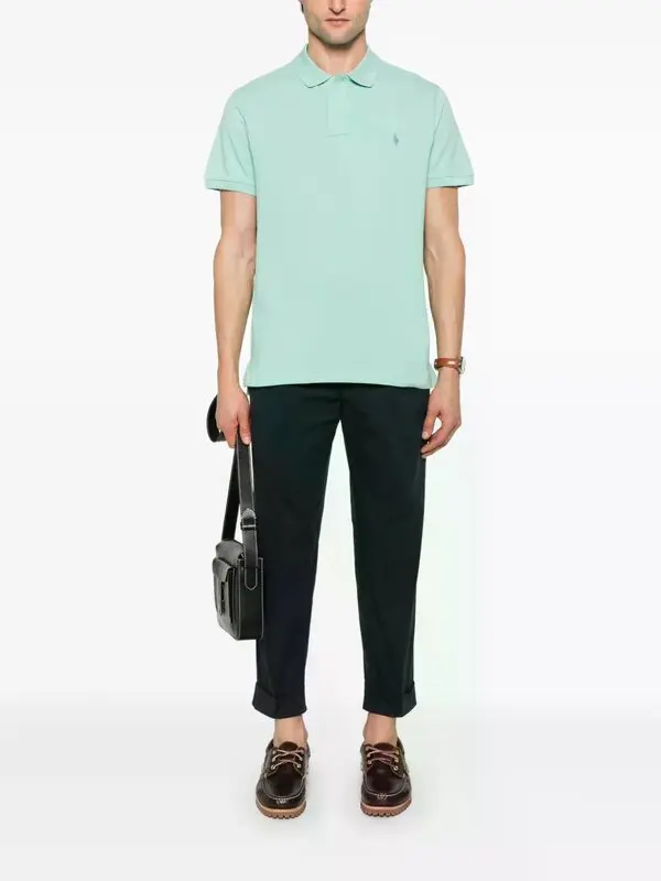 Polo Ralph Lauren Polo Pony-embroidered Polo Shirt - Green