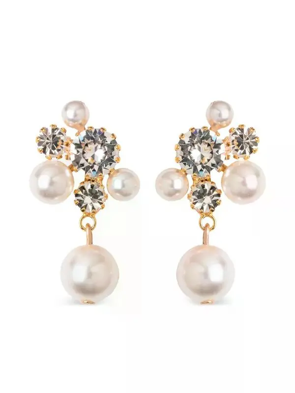 JENNIFER BEHR Bristol Earrings - White