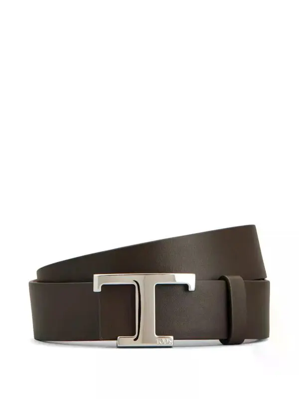 TOD'S T-timeless Reversible Belt - Brown