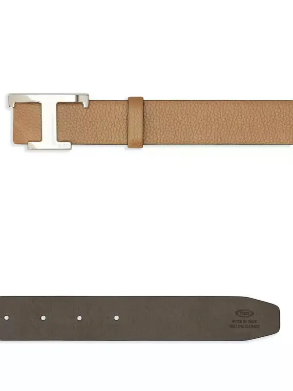 TOD'S T-timeless Reversible Belt - Brown