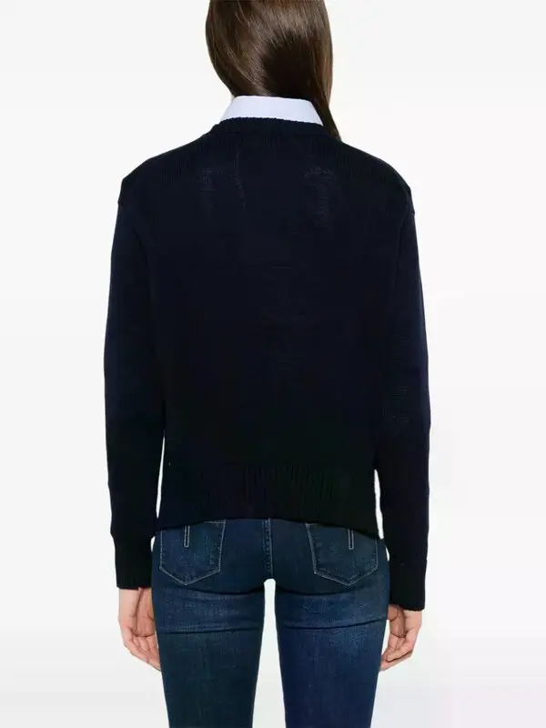 Polo Ralph Lauren Pony Motif Sweater - Blue
