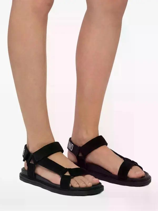 Moschino Jacquard Sandals