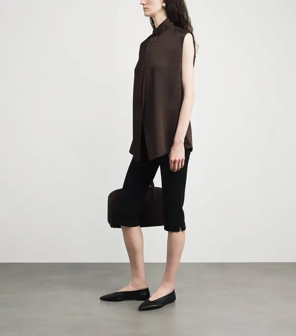 AeydĒ Leather Ballet Flats