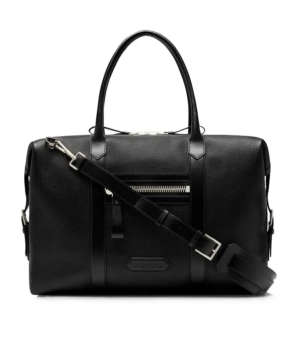 TOM FORD Leather Buckley Holdall - Black