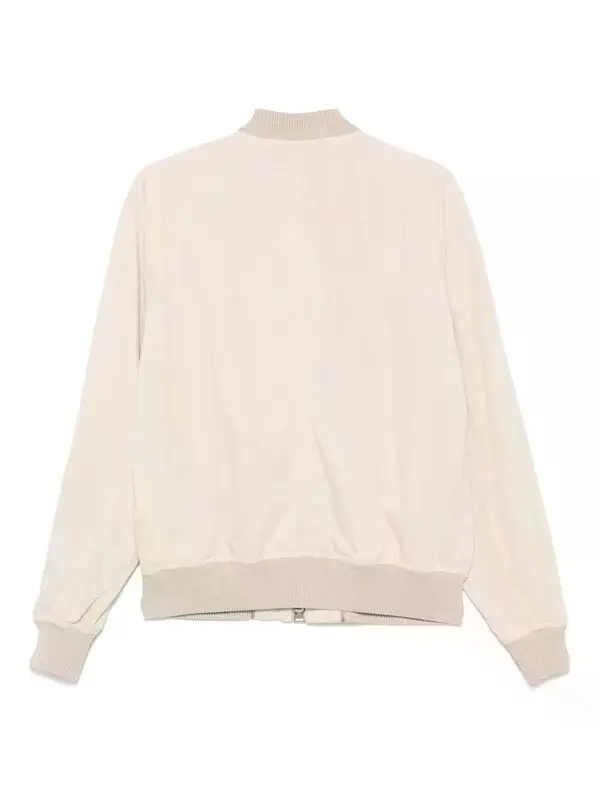TOM FORD Gabardine Bomber Jacket - Neutrals