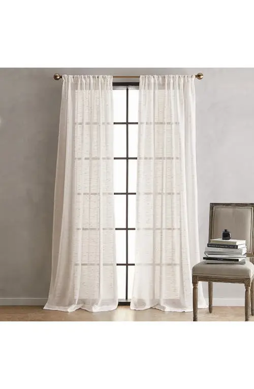 Dkny Urban Sparkle Pole Top Set Of 2 Curtain Panels - Gold