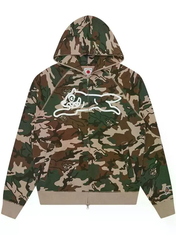 ICECREAM Camouflage-print Hoodie