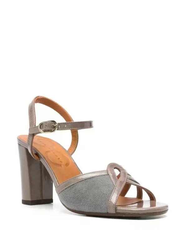 Chie Mihara 90mm Belulu Sandals - Grey