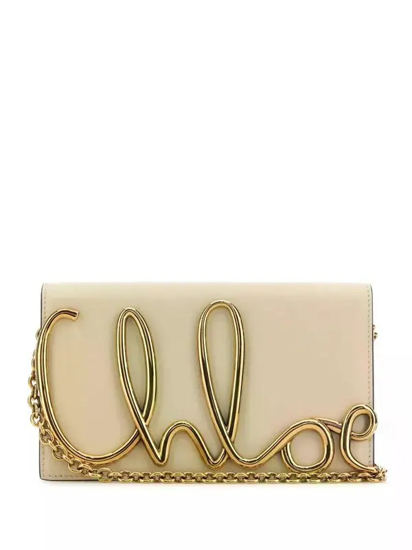 Chloé Iconic Clutch - Neutrals