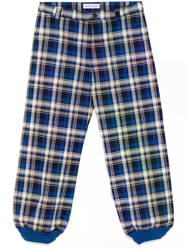 WALTER VAN BEIRENDONCK Atomic Plaid Pants