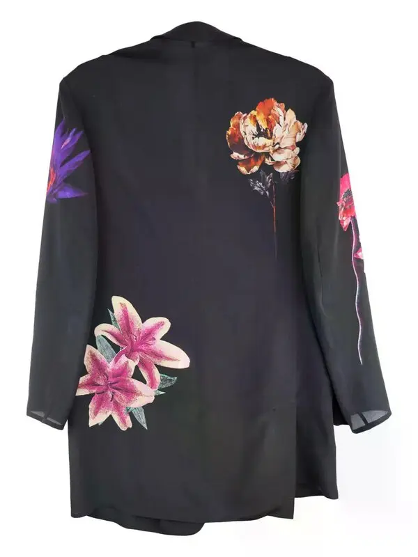 Yohji Yamamoto Floral-print Jacket