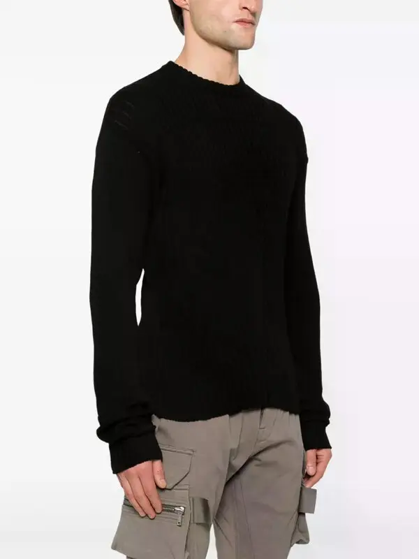 Rick Owens Ribbed Sweater
