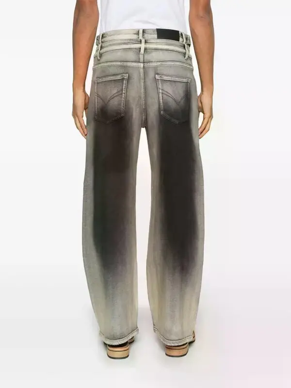FENG CHEN WANG Washed-effect Jeans