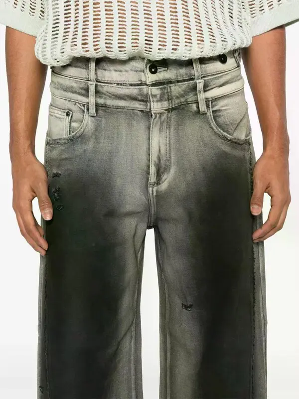 FENG CHEN WANG Washed-effect Jeans
